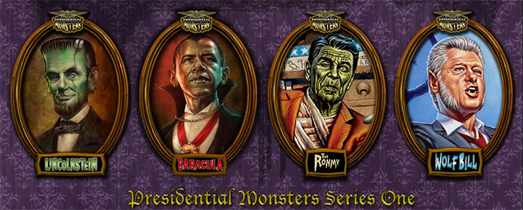 Presidential Monsters - yewknee.com